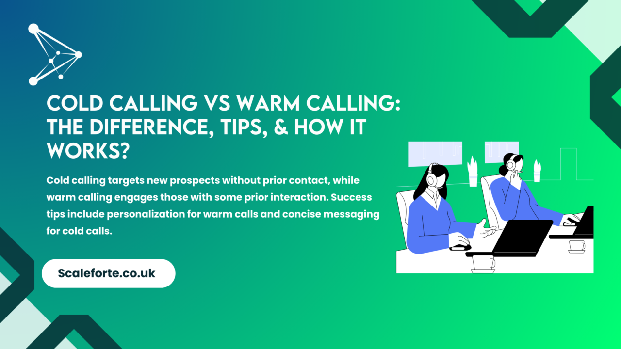 Cold Calling VS Warm Calling - How They Work? - Scaleforte Cold Calling VS Warm Calling - How They Work? - Scaleforte
